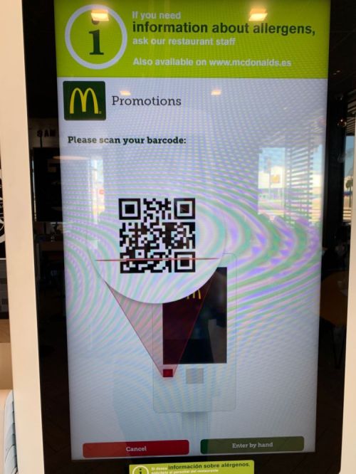 McDonalds och QR-koder